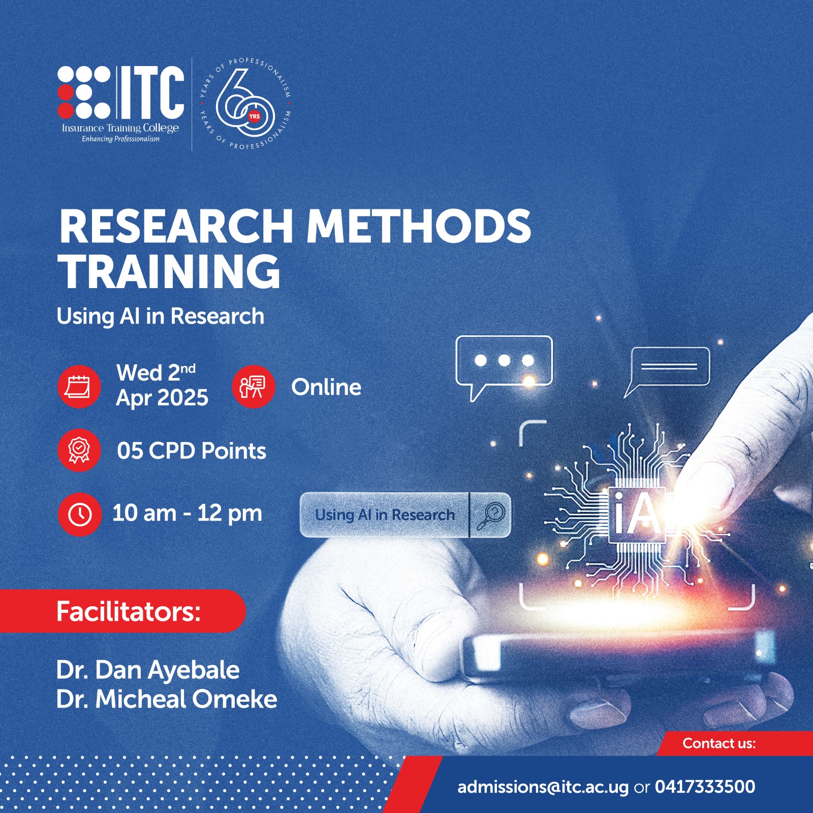 Research Methods Training: Using AI in Research | Insurance Training College